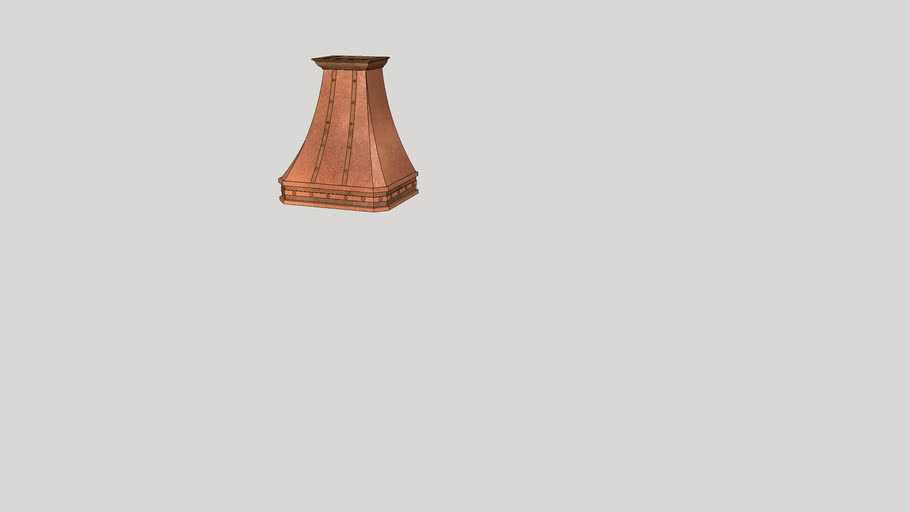 Copper range hood | 3D Warehouse