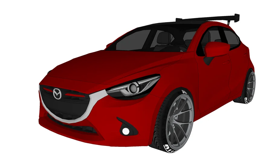 Mazda 2 Tuned | 3D Warehouse