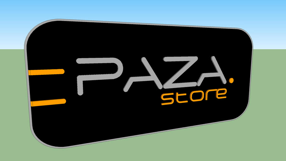 PLACA PARA FACHADA COMERCIAL | 3D Warehouse