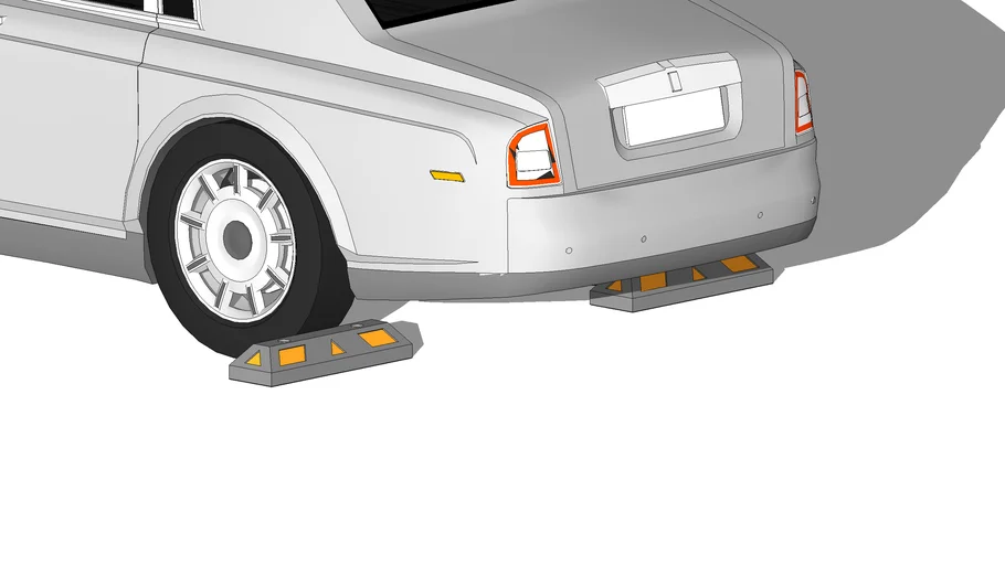 car stopper - wheel stops | 3D Warehouse
