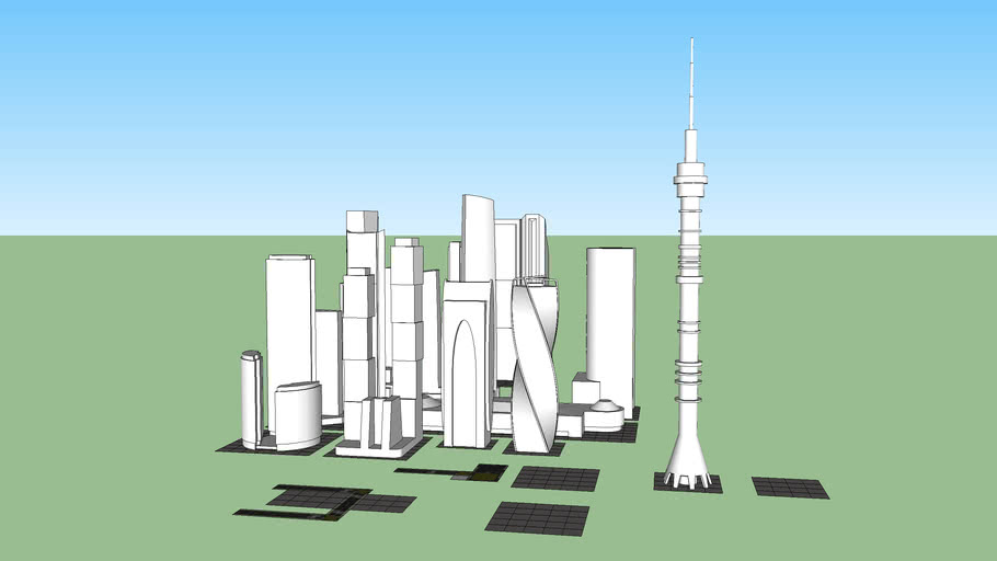 Alpha Cube World -- Moscow Part 1 | 3D Warehouse