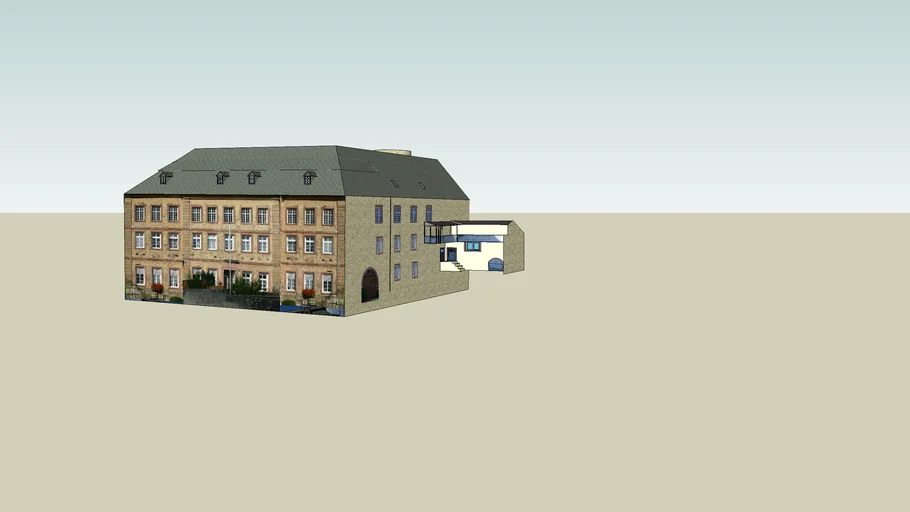 Schloss Wallbrunn in Partenheim, Rheinhessen, Deutschland | 3D Warehouse