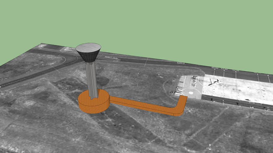 Fictional New Control Tower | 3D Warehouse