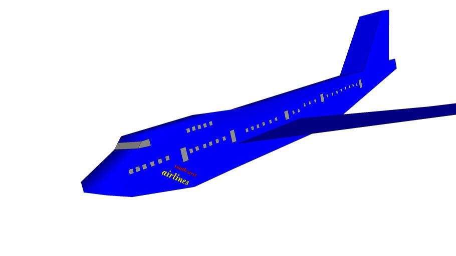 boeing 747 | 3D Warehouse