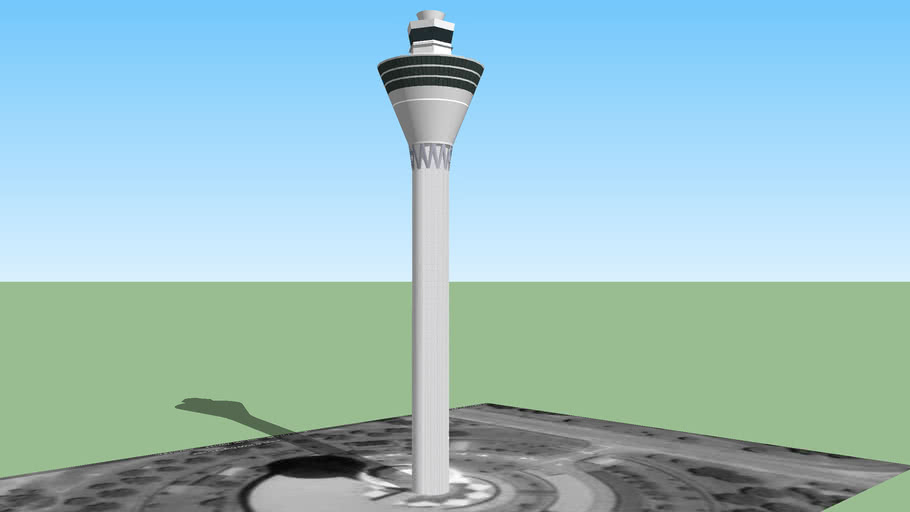 KLIA control tower | 3D Warehouse