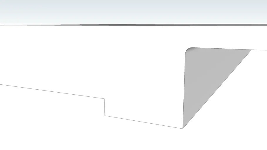 CertainTeed J-Pocket with Cut-Out - Woodgrain/Smooth | 3D Warehouse