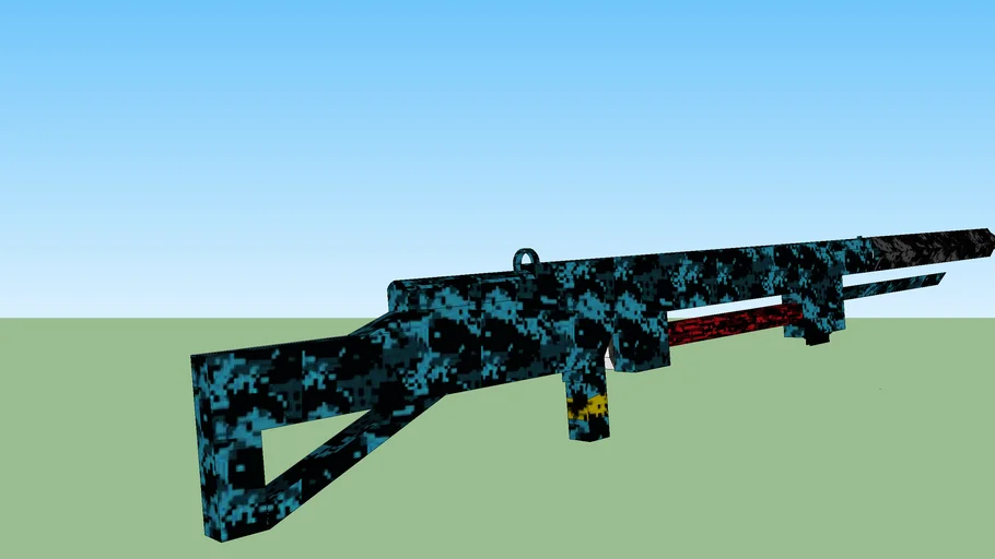 Plasma Railgun 2.01 Underwater Battle Rifle | 3D Warehouse