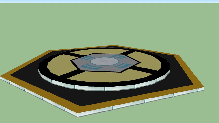 twopersontransporterpad | 3D Warehouse