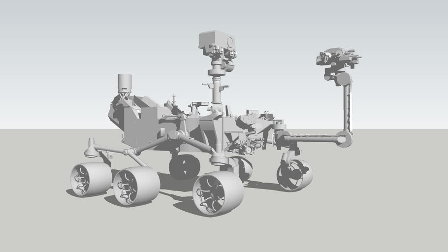mars curiosity rover obj | 3D Warehouse