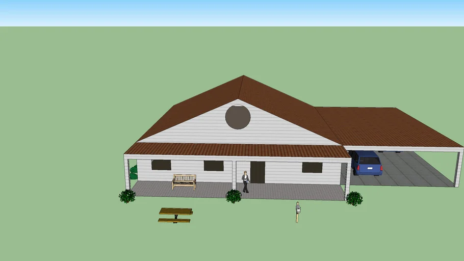 simple house | 3D Warehouse