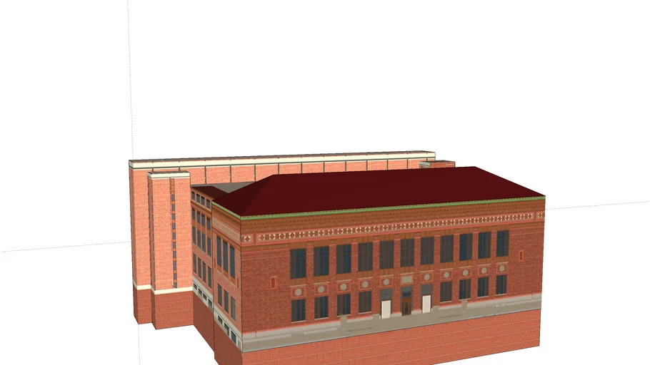 Hatcher Library, North | 3D Warehouse