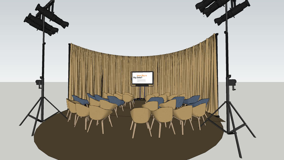 Breakout Pod - Presentation Meeting space | 3D Warehouse