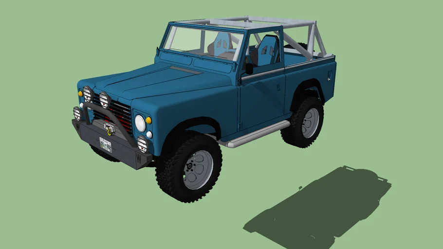 Custom Land Rover Defender 90 by Recon | 3D Warehouse