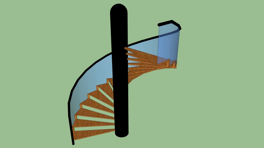 Scala A Chiocciola | 3D Warehouse