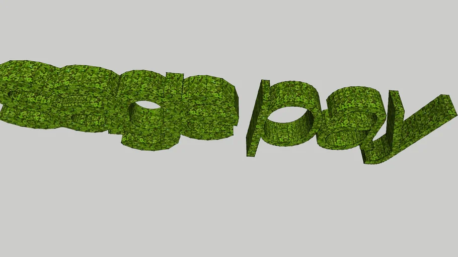 Fiskex Sage Pay Logo Bush | 3D Warehouse