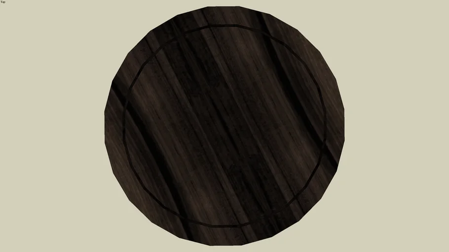 coffee table lounge bulat | 3D Warehouse