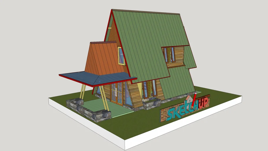 WOOD HOUSE | 3D Warehouse