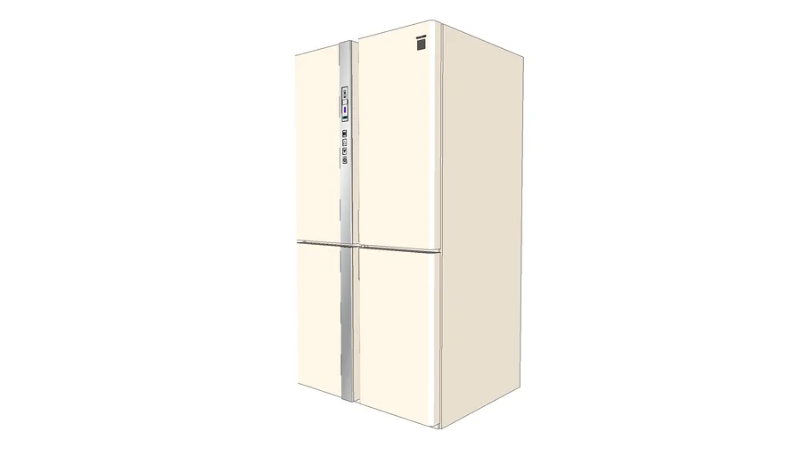 FRIDGE sidebyside sharp | 3D Warehouse