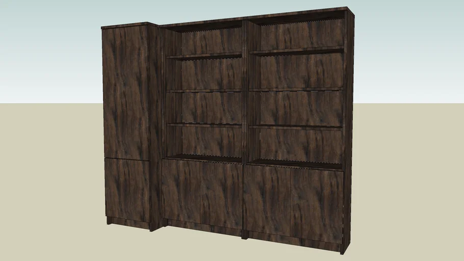 bookcase | 3D Warehouse