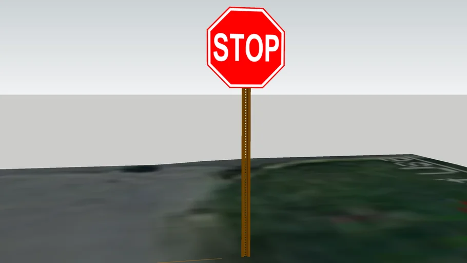 Stop Sign | 3D Warehouse