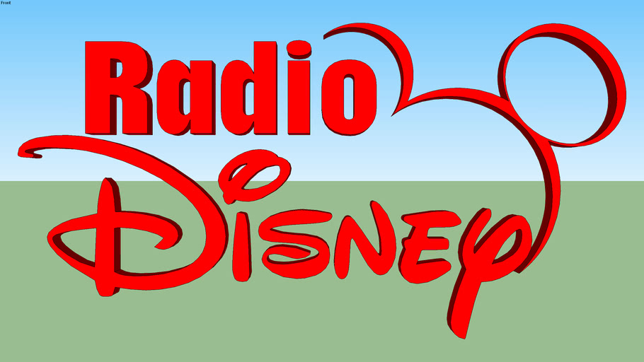 Radio Disney logo (2006-2010) | 3D Warehouse