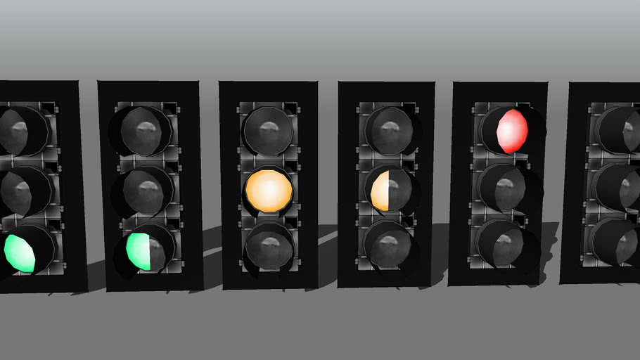 the NEW 2013 Intelight ESB traffic signals | 3D Warehouse