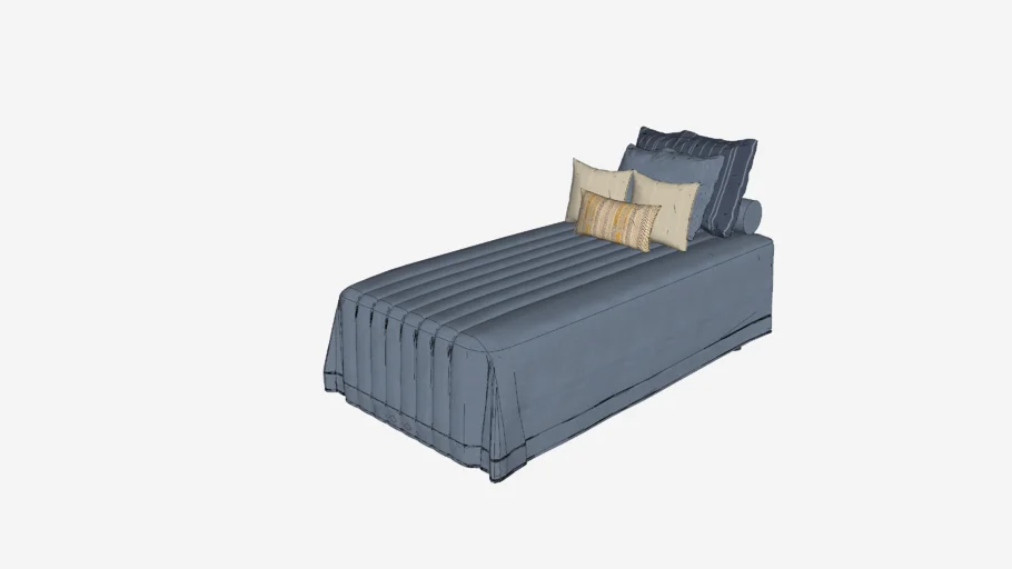 Cama solteiro | 3D Warehouse