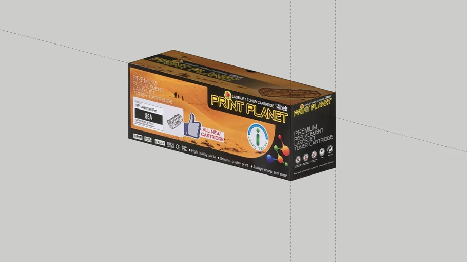 print planet box | 3D Warehouse