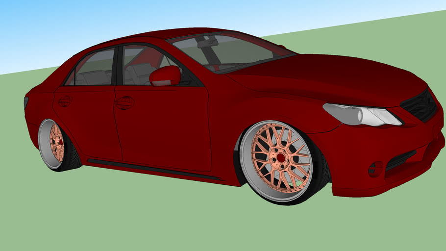 Toyota Mark X | 3D Warehouse