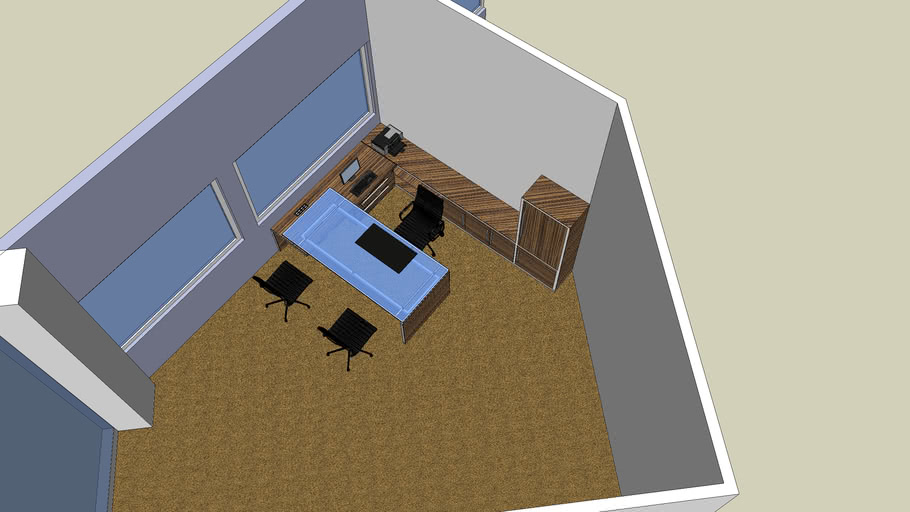 Office Table for CEO | 3D Warehouse