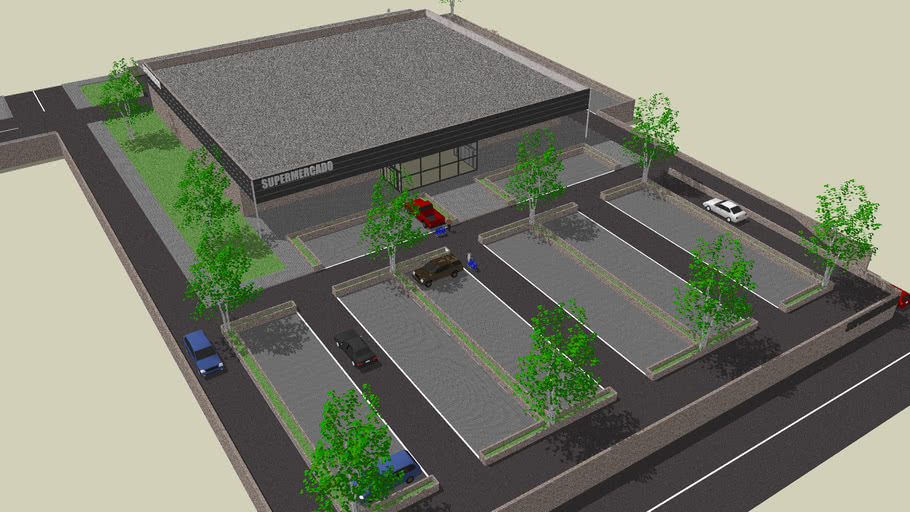 SUPERMARKET | 3D Warehouse