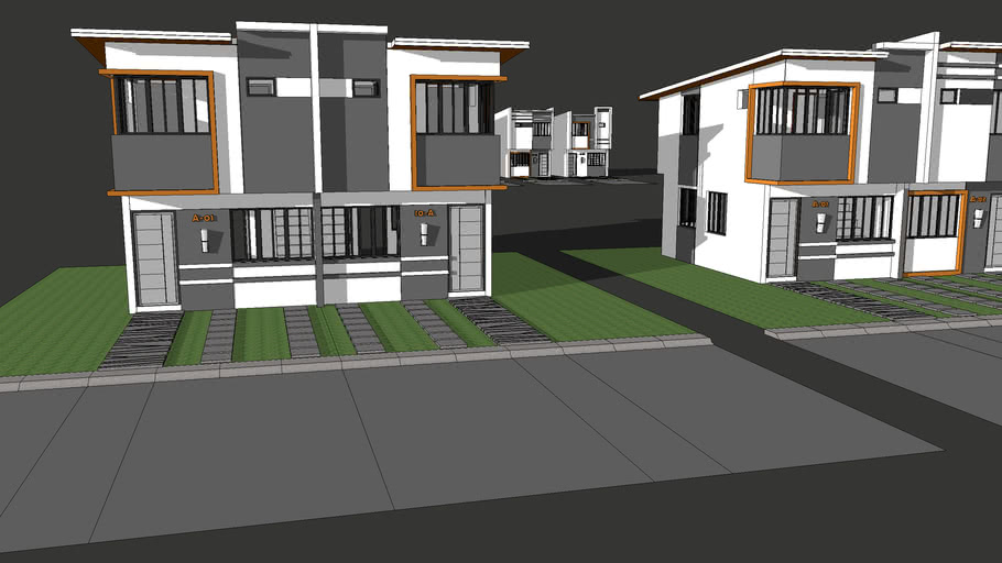 Modern Townhouse | 3D Warehouse
