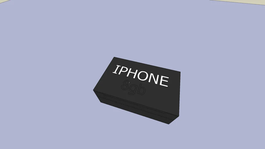 Interactive iphone box | 3D Warehouse