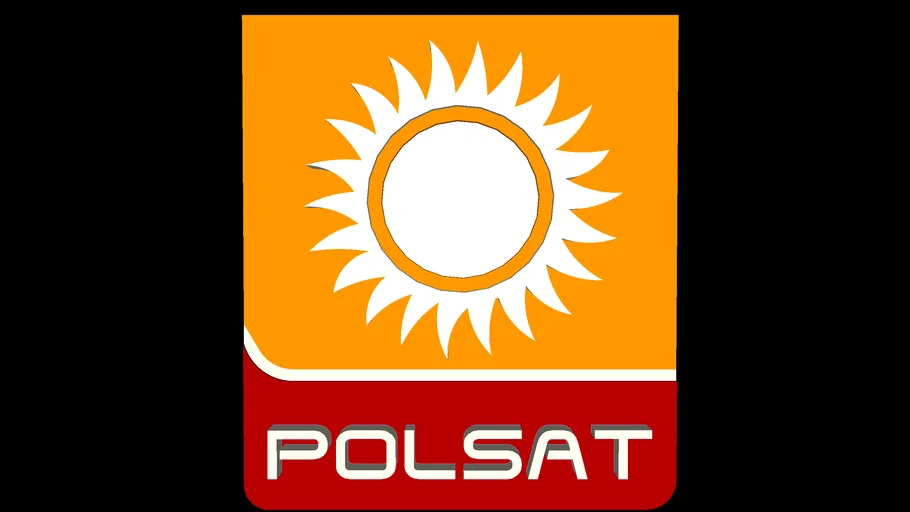 Polsat logo 3D | 3D Warehouse