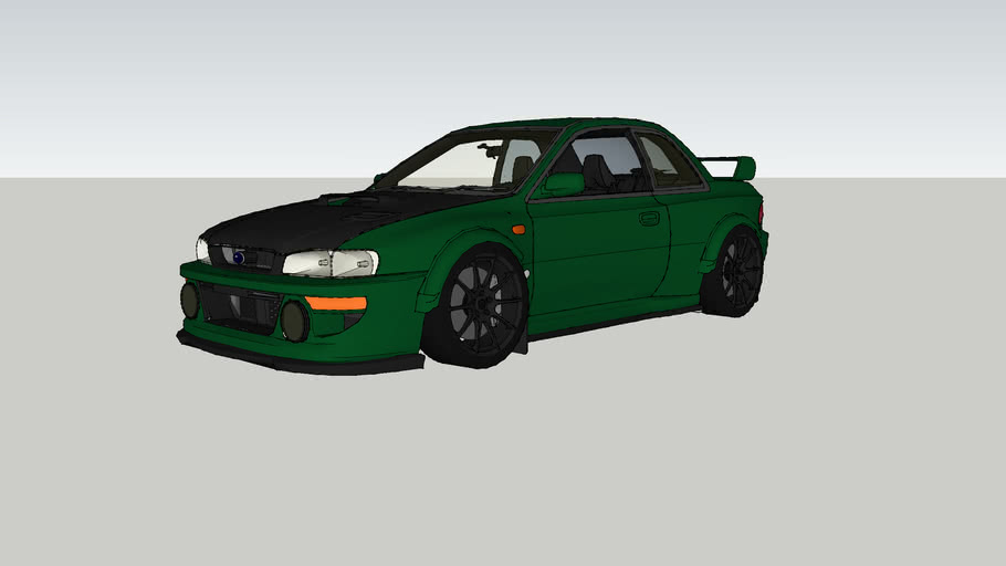 Subaru Impreza GC8 | 3D Warehouse