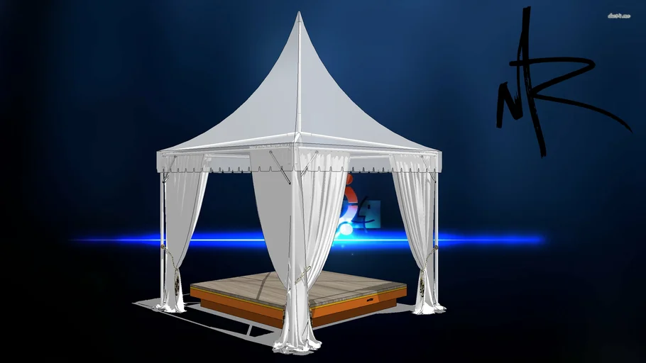 TENT DESIGN FOR SOCIAL OCCASION HOPE YOU LIKE IT BY: MAK2X ANTHON | 3D ...