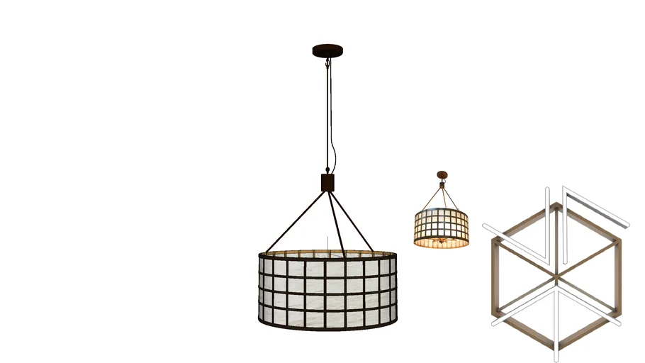 Venzon Lighting - Ancestral Pendant | 3D Warehouse
