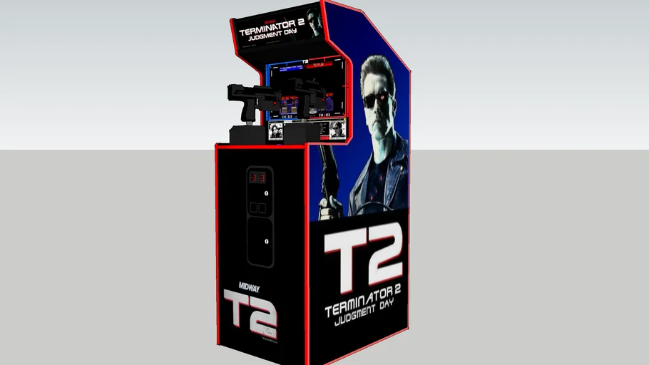 Terminator 2 arcade game Rev.1 | 3D Warehouse