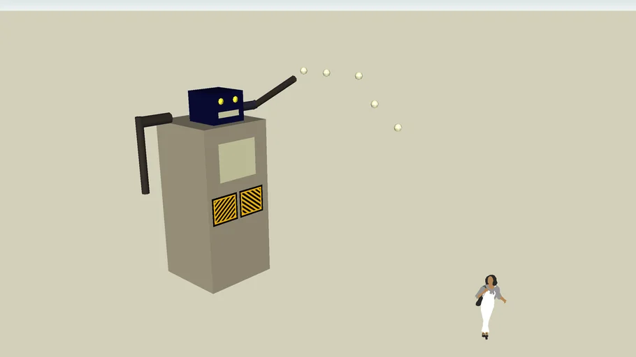 Ping Pong Robot | 3D Warehouse