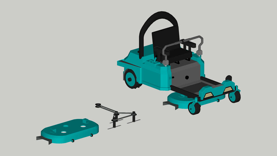 Zero Turn Mower | 3D Warehouse