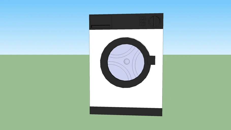 Hotpoint 9534 Washing Machine 1988 | 3D Warehouse