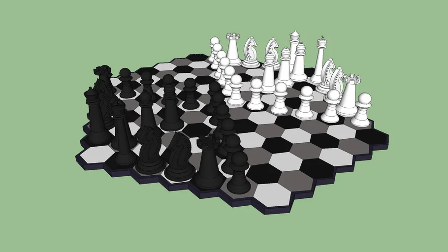 Gliski Capablanca Chess | 3D Warehouse