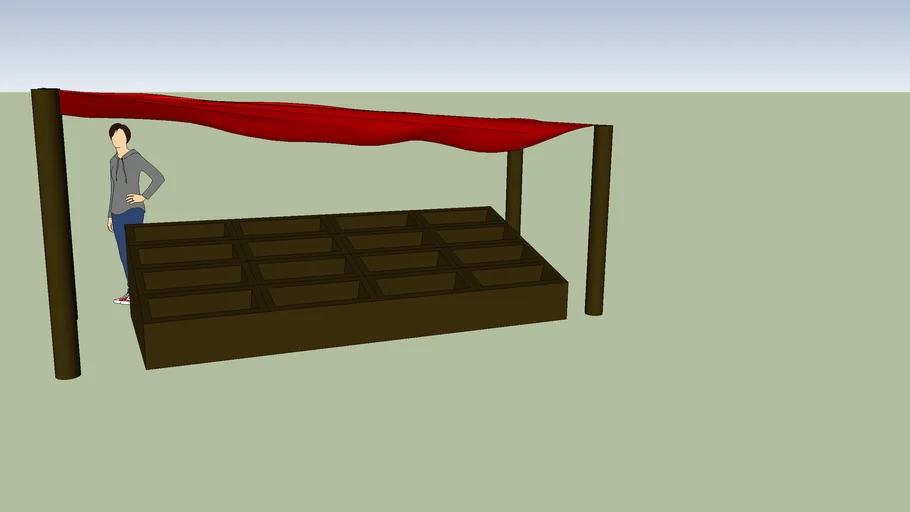 Puesto para mercado | 3D Warehouse