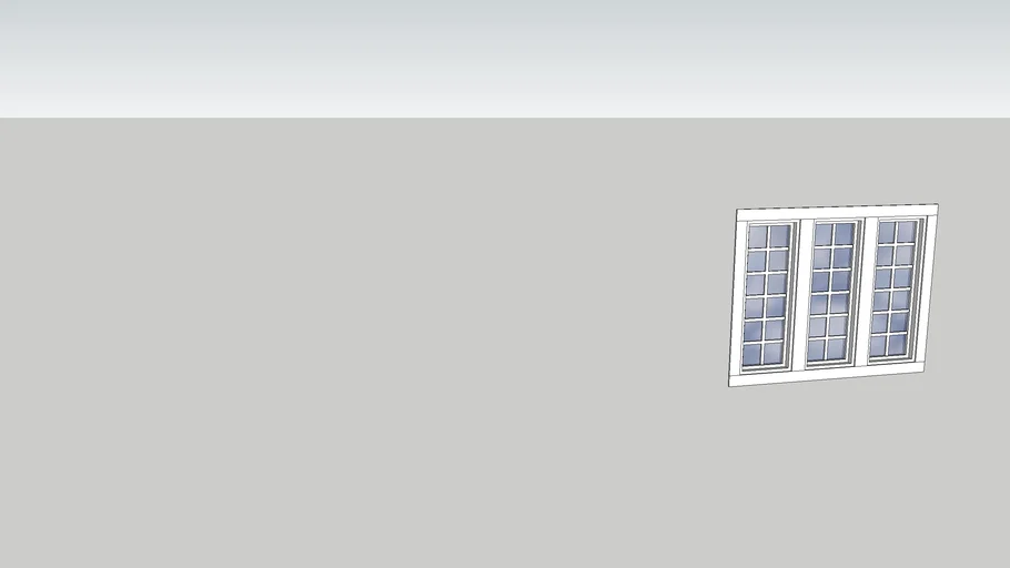 3 window Grids | 3D Warehouse