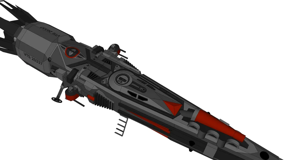 Space Fighter Concept Art