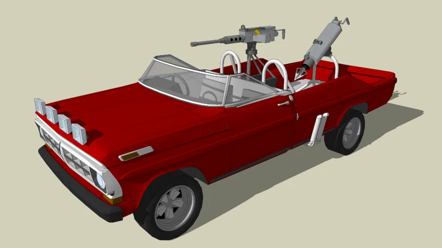 Mad Max F150 Snake | 3D Warehouse