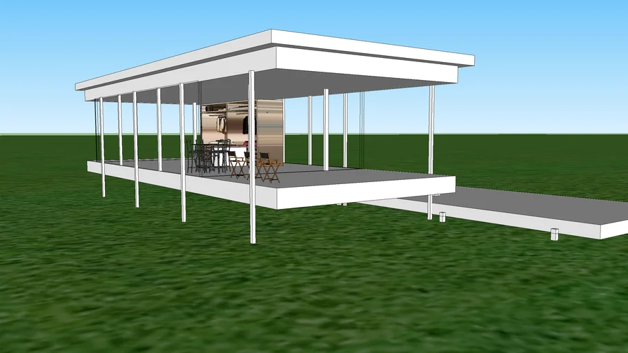Farnsworth House | 3D Warehouse