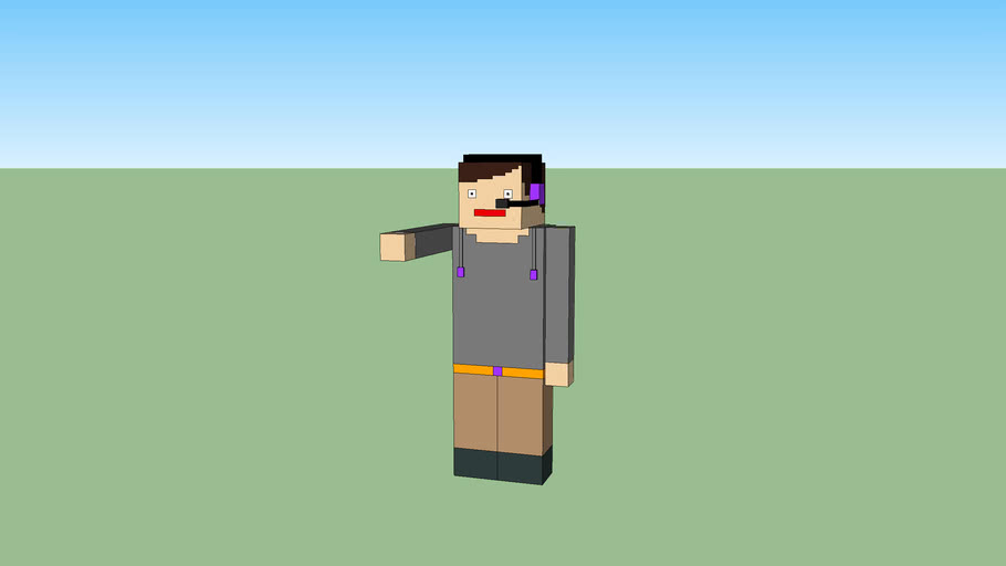 Minecraft guy | 3D Warehouse