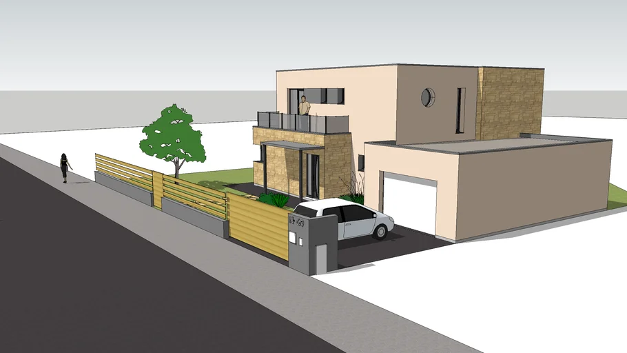 Projet de maison individuelle | 3D Warehouse