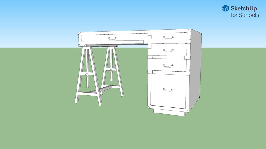 2CO Surveyors Desk | 3D Warehouse